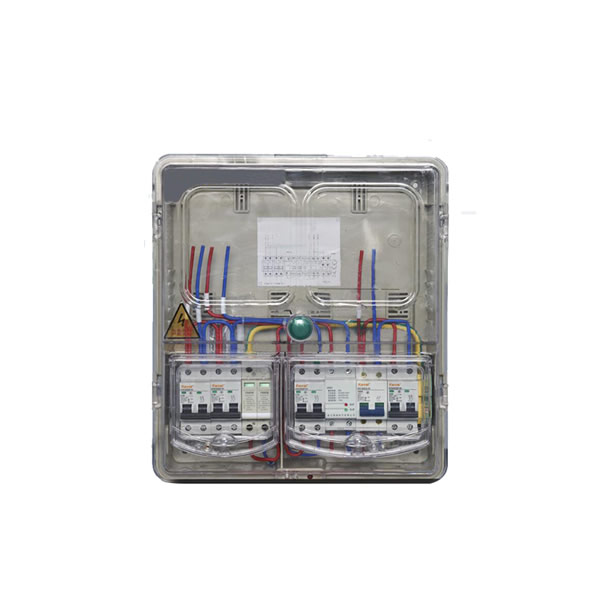 All electrical components and lines in the distribution box shall be in ...